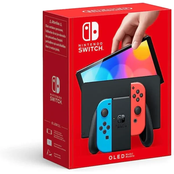 Nintendo Switch Console Oled Red (Mario Edition)